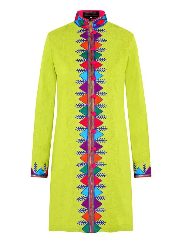 BEATRICE VON TRESCKOW Nehru Jacket - Yellow