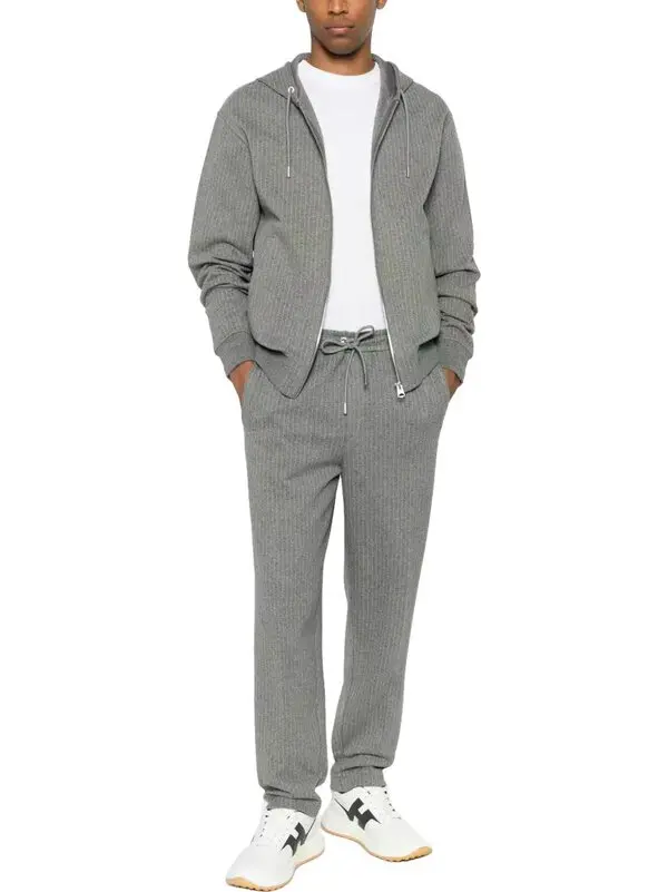 Mackage Pinstripe Drawstring Trousers - Grey