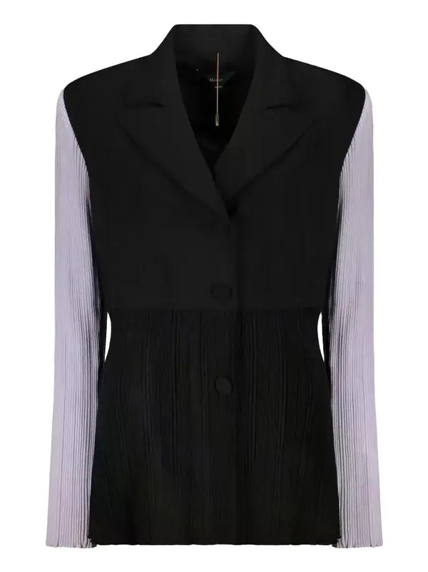 ELLERY Pleated Single-breasted Blazer - Black