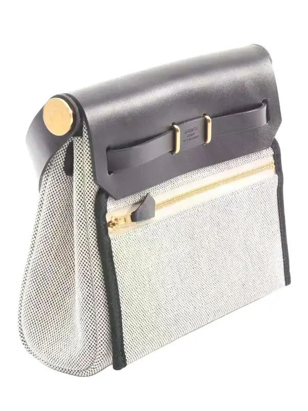 Hermès Herbag Zip 20 Crossbody Bag - Grey