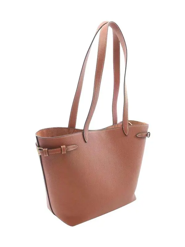 Celine Small Calfskin Cuir Triomphe Anais Tote Bag - Brown