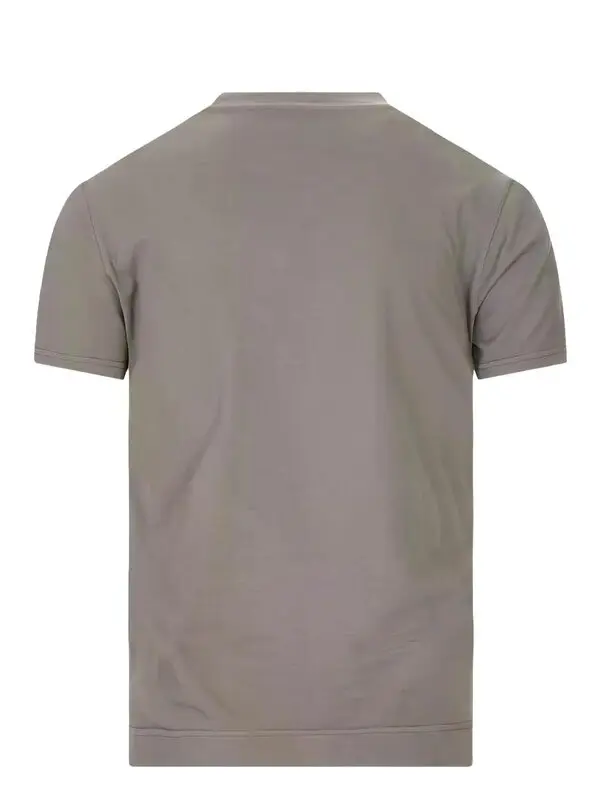 Fedeli Crew-neck Short-sleeve T-shirt - Grey