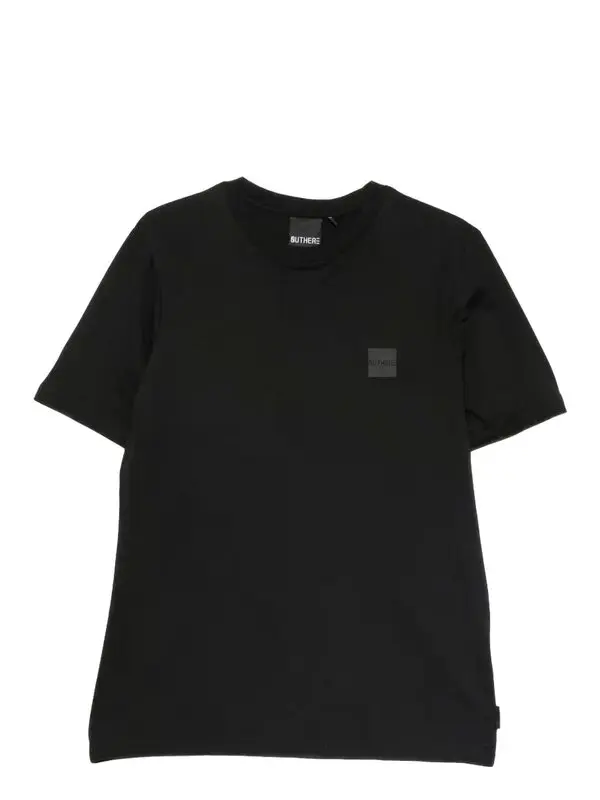 OUTHERE Logo-patch T-shirt - Black