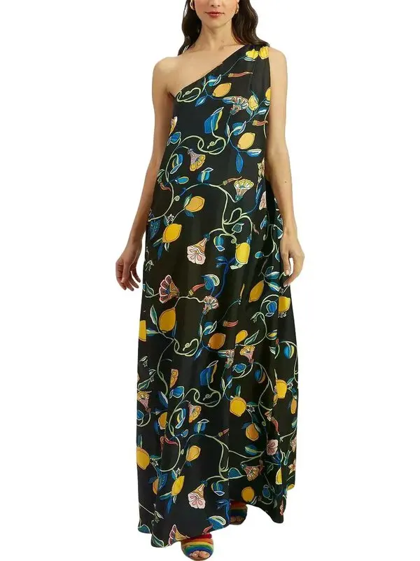 La DoubleJ Roy One-shoulder Dress - Black