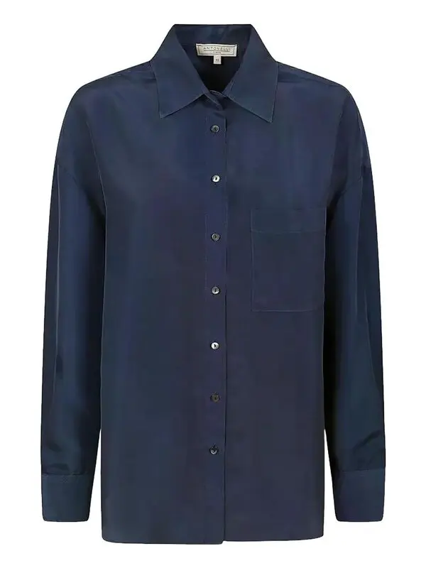 Antonelli Firenze Chest Pocket Button-down Shirt - Blue