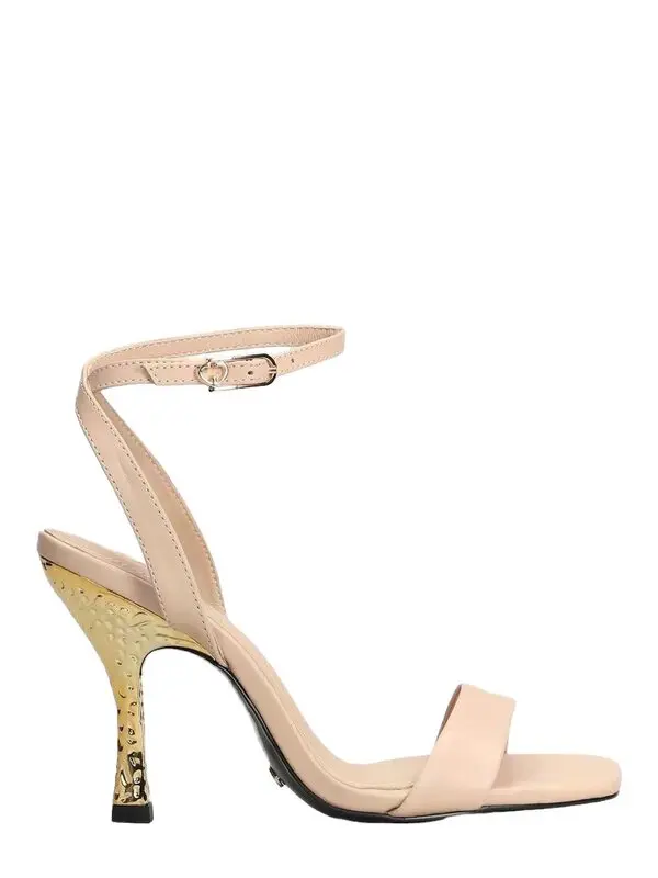 GOLD & ROUGE Stiletto Sandals - Neutrals