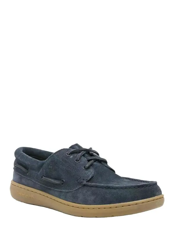 Timberland Suede Boat Shoes - Blue