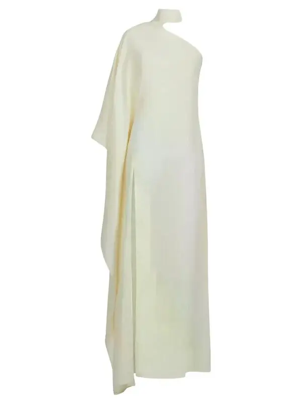 TALLER MARMO Paloma One-shoulder Maxi Dress - Neutrals