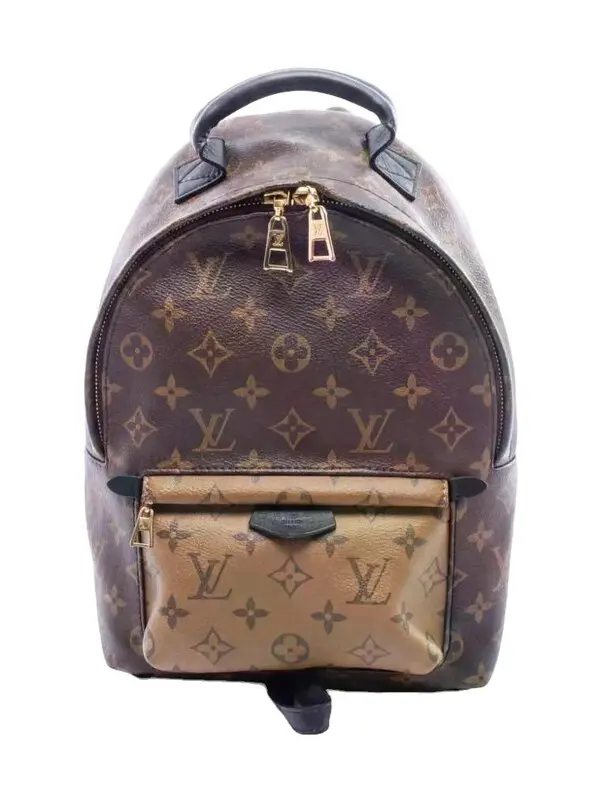 LOUIS VUITTON Monogram Palm Springs Backpack - Brown
