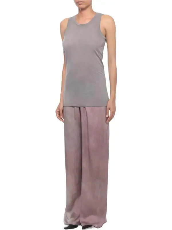 Avant Toi Scoop Neck Jersey Vest - Grey