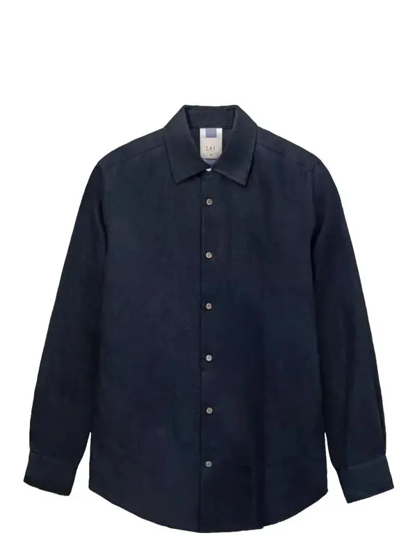 CHÉ STUDIOS Slim-fit Long-sleeve Shirt - Blue