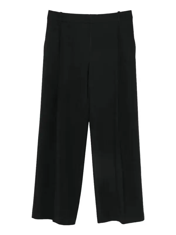 SIR. Rivoli Pleated Wide-leg Trousers - Black