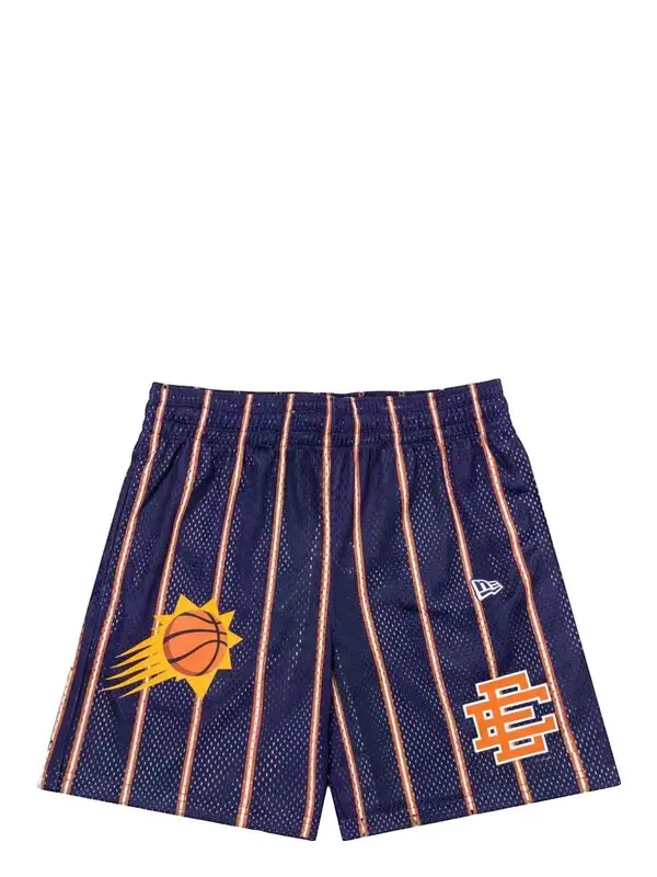 ERIC EMANUEL Phoenix Suns Mesh-texture Shorts - Blue