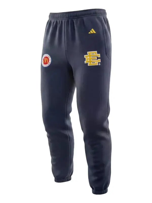 ERIC EMANUEL X Adidas Mcdonald's Logo-patch Track Pants - Blue