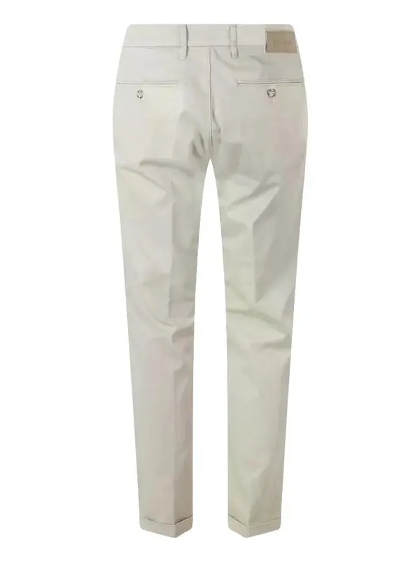 RE-HASH Turn-up Chino Trousers - Neutrals