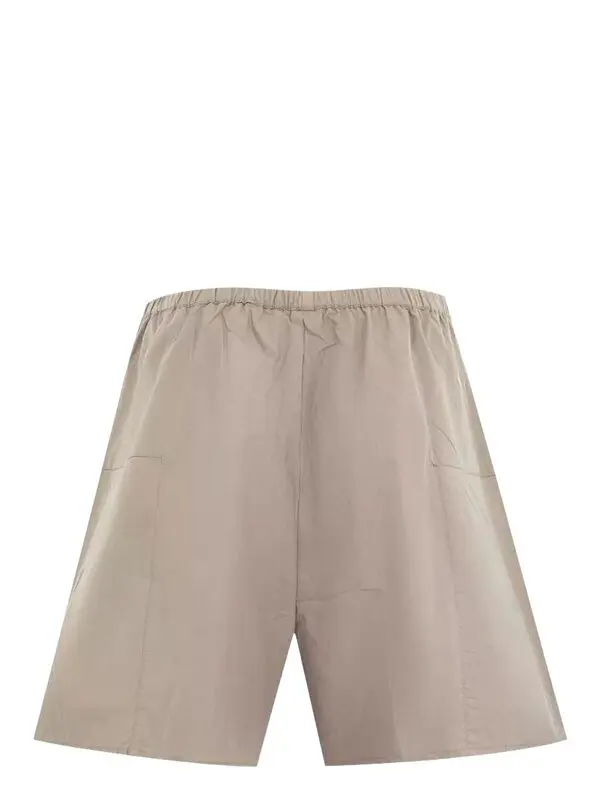 DEIJI STUDIOS Elasticated Waist Shorts - Brown