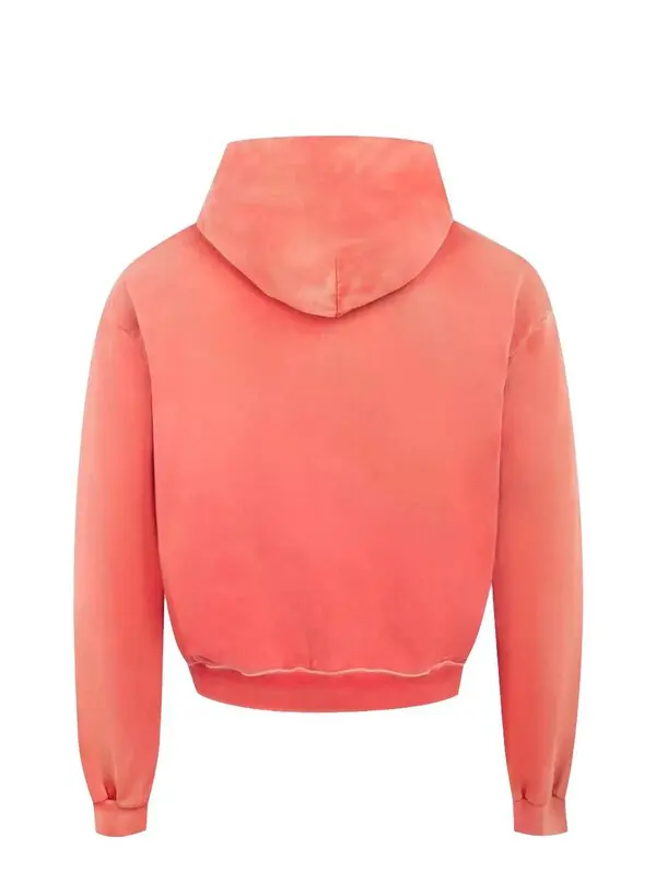 MAISON MARGIELA Faded Zip-up Hoodie - Red