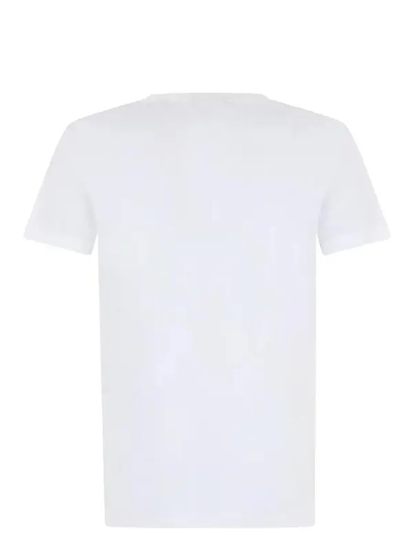 Gant Logo-embroidered T-shirt - White