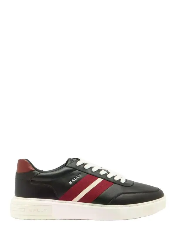Bally Lift Striped Sneakers - Black