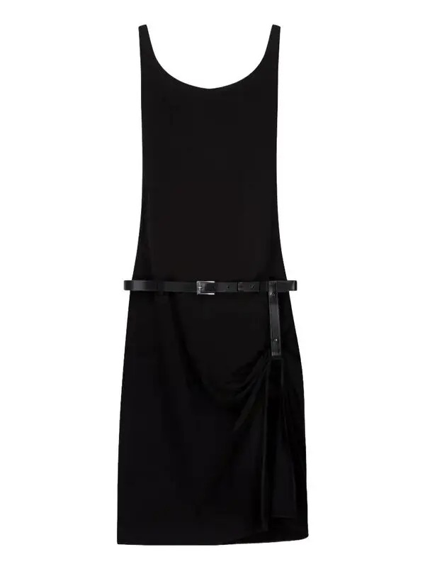 Coperni Suspended Slip Mini Dress - Black