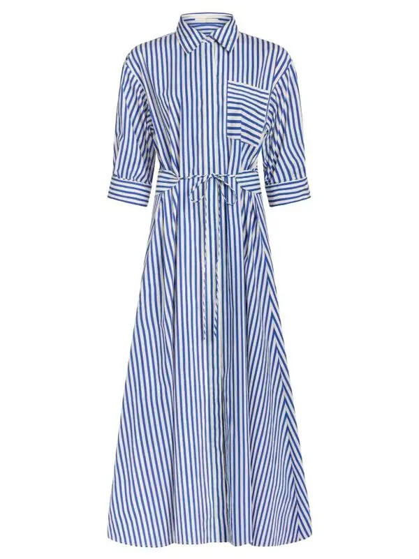 MARIE OLIVER Quindra Maxi Dress - Blue