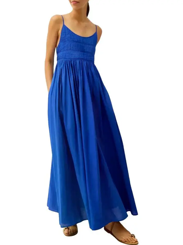 MARIE OLIVER Bailey Maxi Dress - Blue