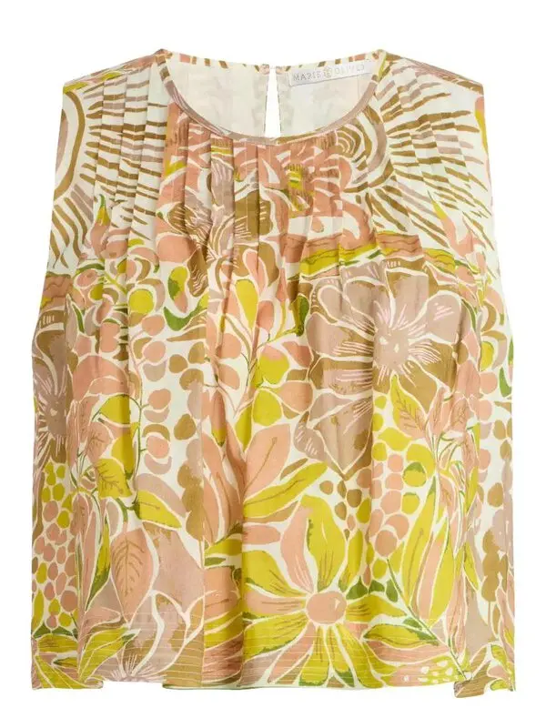 MARIE OLIVER Leta Sleeveless Top - Neutrals