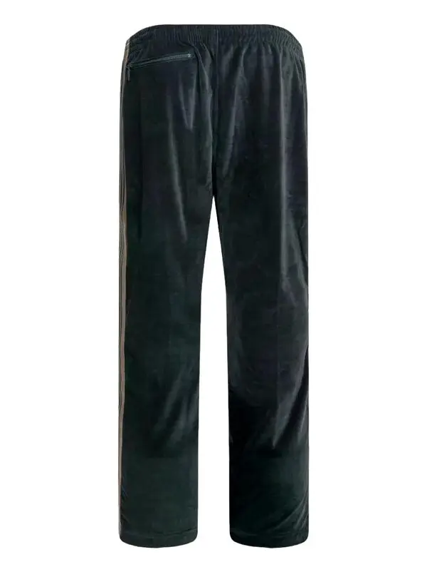 Needles Embroidered-logo Track Pants - Blue