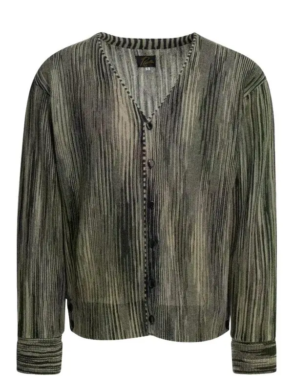 Needles V-neck Cardigan - Black