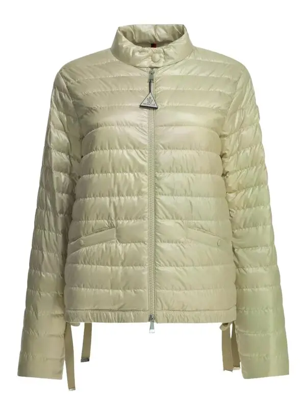 Moncler Quilted High-neck Jacket - Neutrals