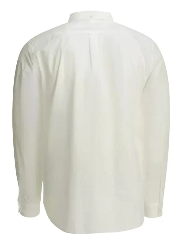 BEAMS Button-down Chest-pocket Shirt - White