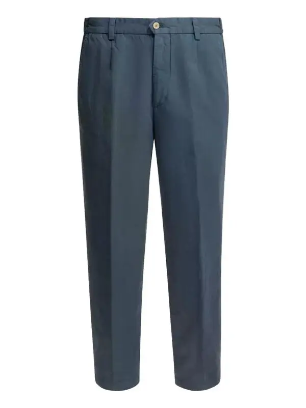 BRIGLIA 1949 Tailored Trousers - Blue