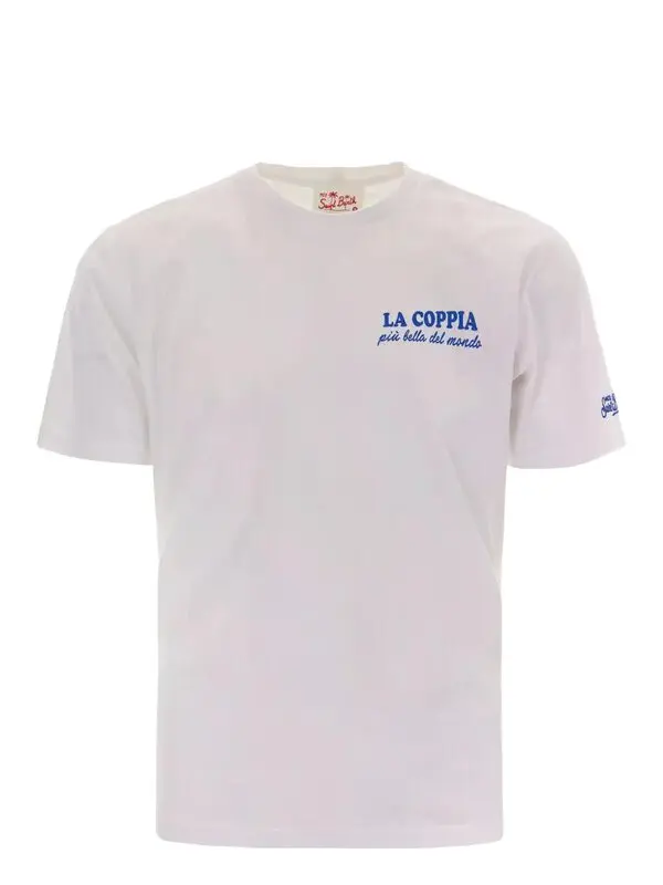 MC2 SAINT BARTH Graphic-print T-shirt - White