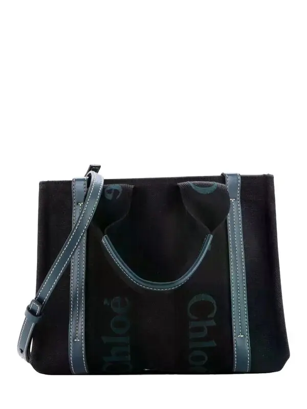 Chloé Woody Small Tote Bag - Black