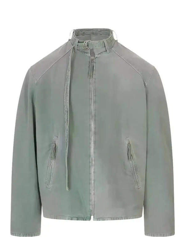 Marni Buckle-collar Raglan Sleeve Jacket - Green