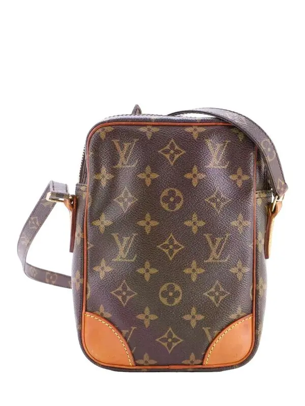 LOUIS VUITTON Monogram Canvas Danube Crossbody Bag - Brown