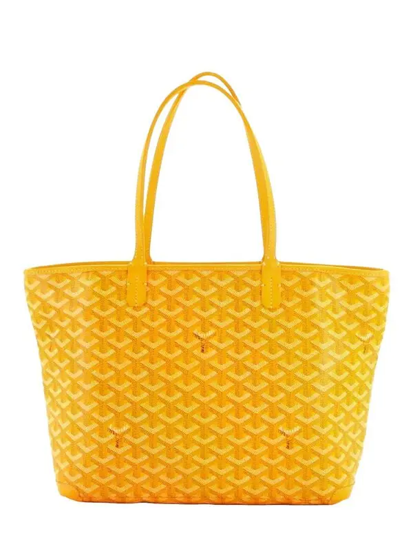Goyard Artois Pm Coated Canvas Tote Bag - Yellow