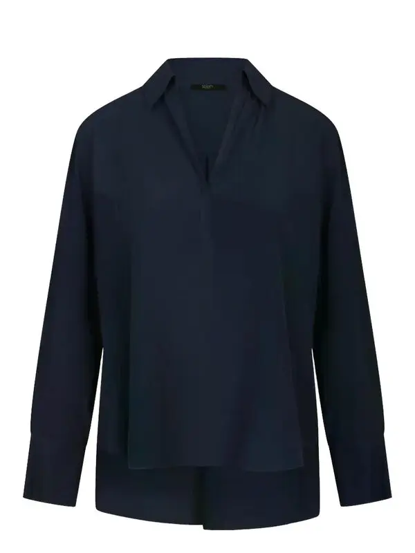 Seventy V-neck Long-sleeve Shirt - Blue