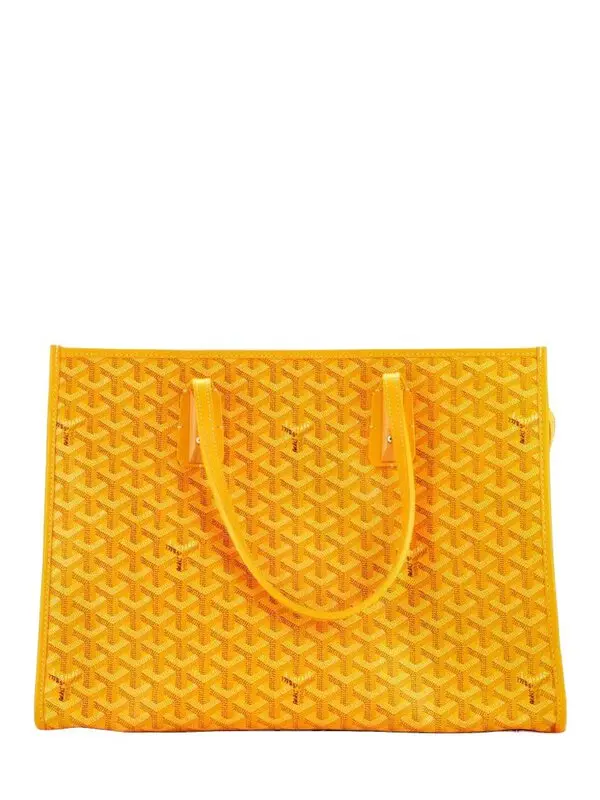 Goyard Marquises Coated Canvas Tote Bag - Yellow