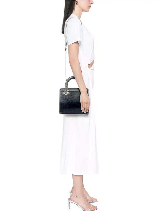 Dior Lady Satchel - Silver