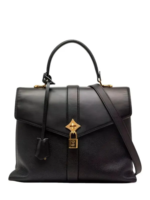 LOUIS VUITTON Rose Des Vents Mm Satchel - Black