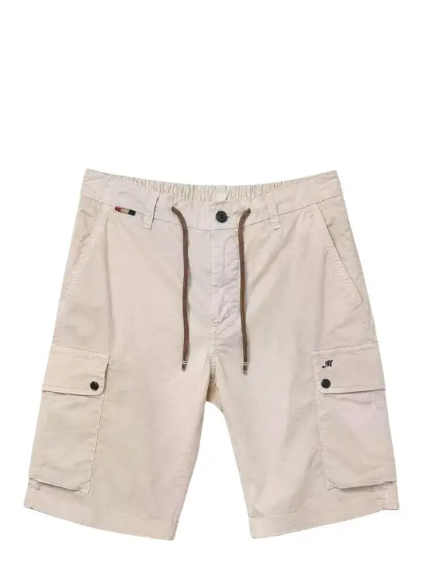 MASON'S Multi-pocket Cargo Shorts - Neutrals