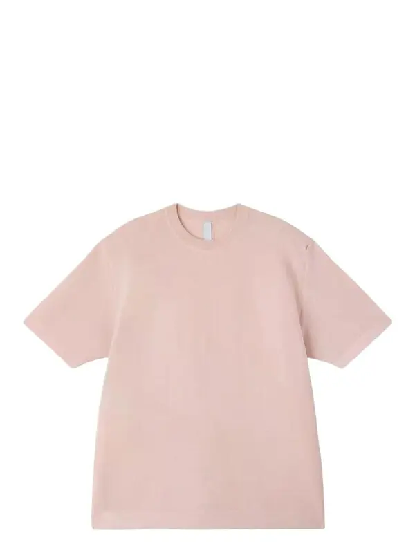 CFCL Fine-knit Crew-neck T-shirt - Pink