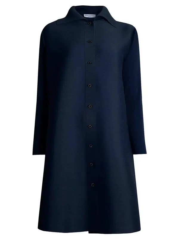 JAMES LAKELAND Pleated Shirt Dress - Blue