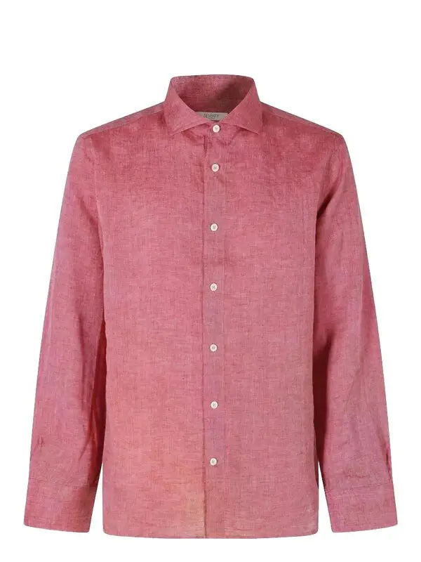 Seventy Long-sleeve Shirt - Red