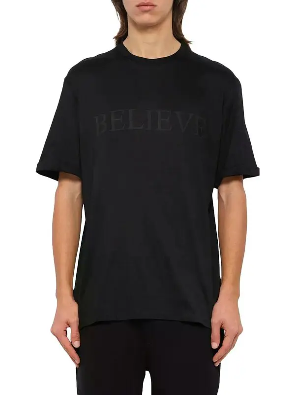 Neil Barrett Cotton T-shirt - Black
