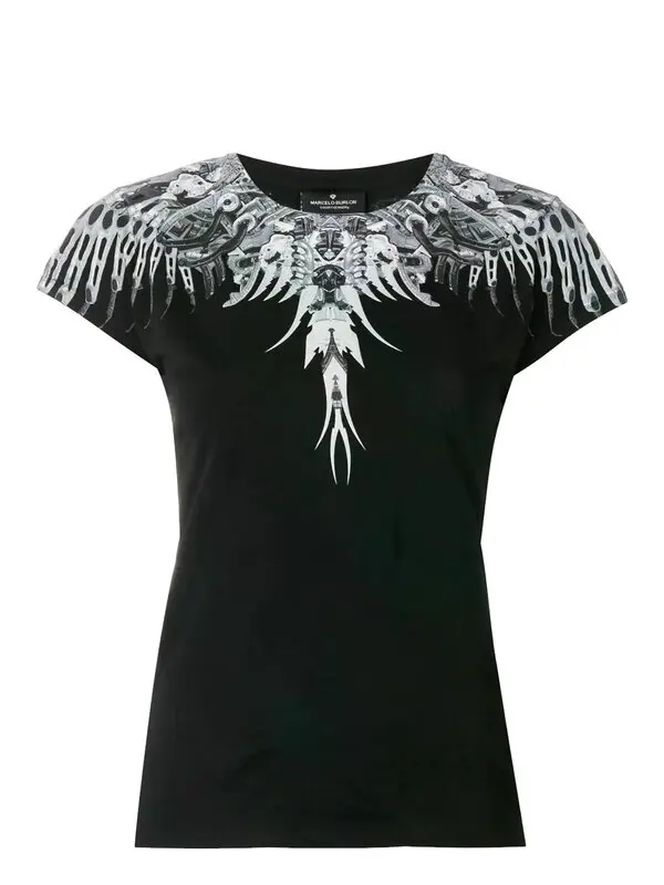 COUNTY OF MILAN Graphic Print T-shirt - Black