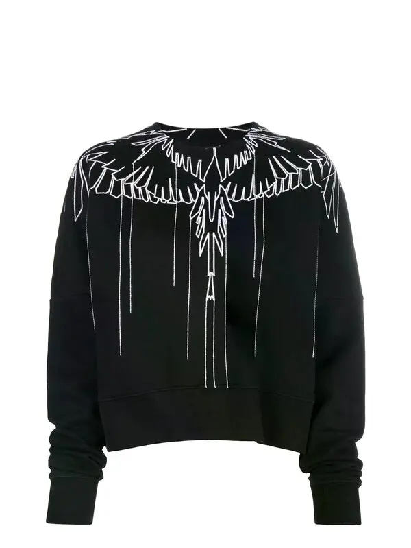COUNTY OF MILAN Graphic Sweatshirt - Black