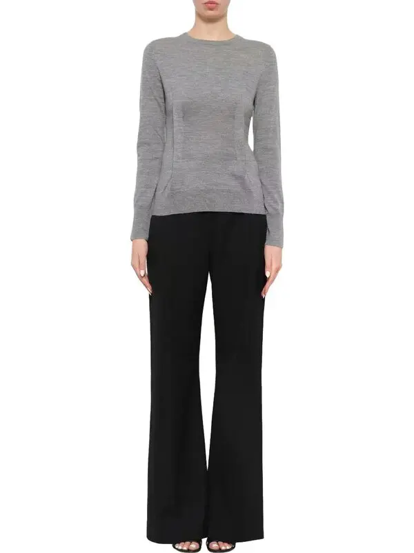 JW Anderson Crew-neck Merino Sweater - Grey