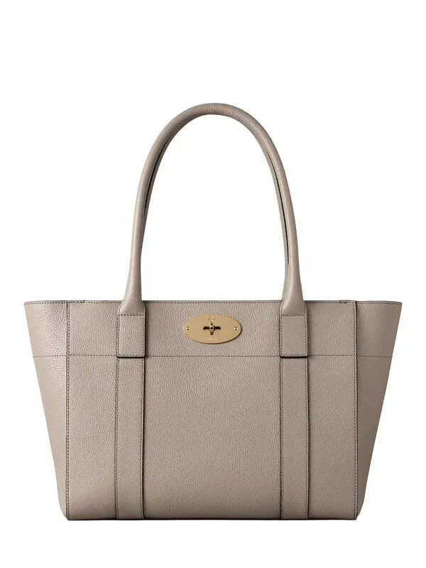 Mulberry Leather Bayswater 9 To 5 Tote Bag - Beige